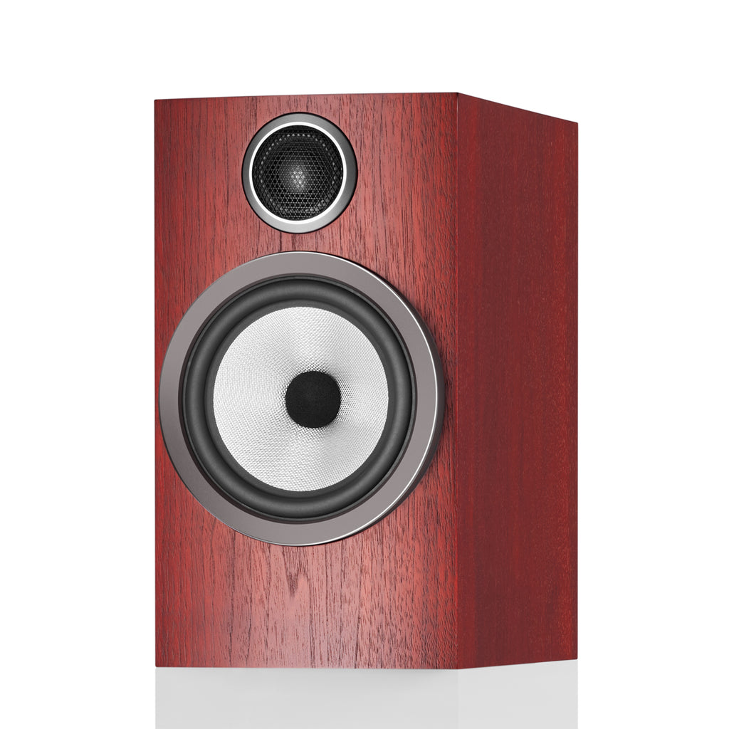 Bowers & Wilkins 706 S3 2-Way Stand Mount Speakers - Rosenut